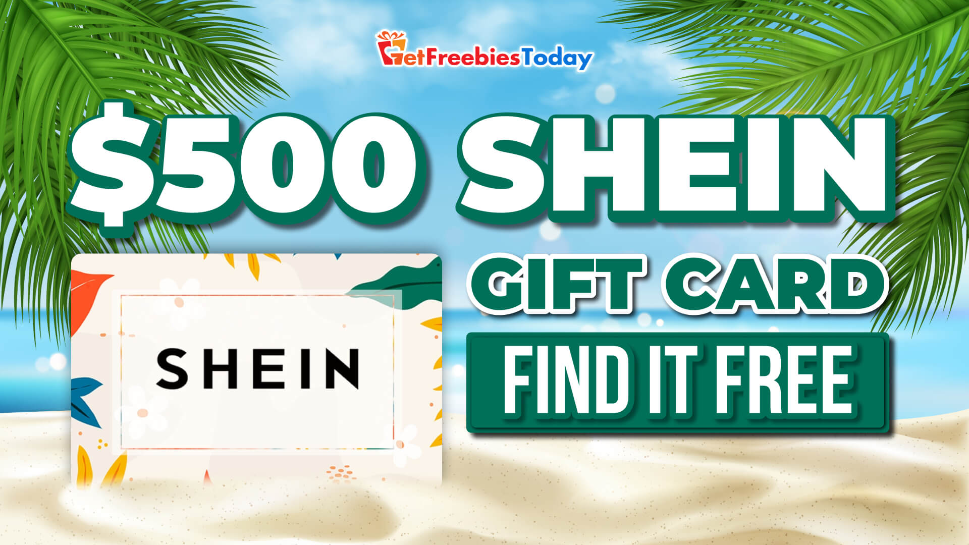 Free 500 Shein Gift Card GetFreebiesToday