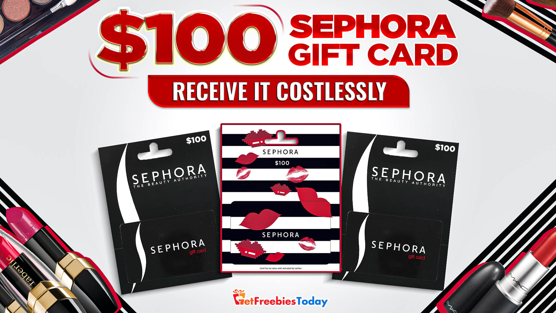 Free 100 Sephora Gift Card GetFreebiesToday