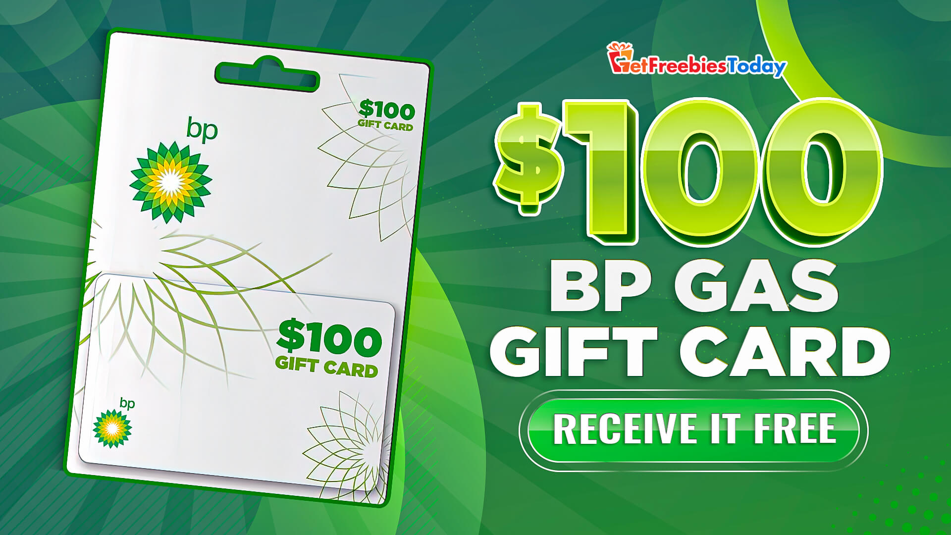 Free 100 Bp Gas Gift Card November 14 2022 GFT