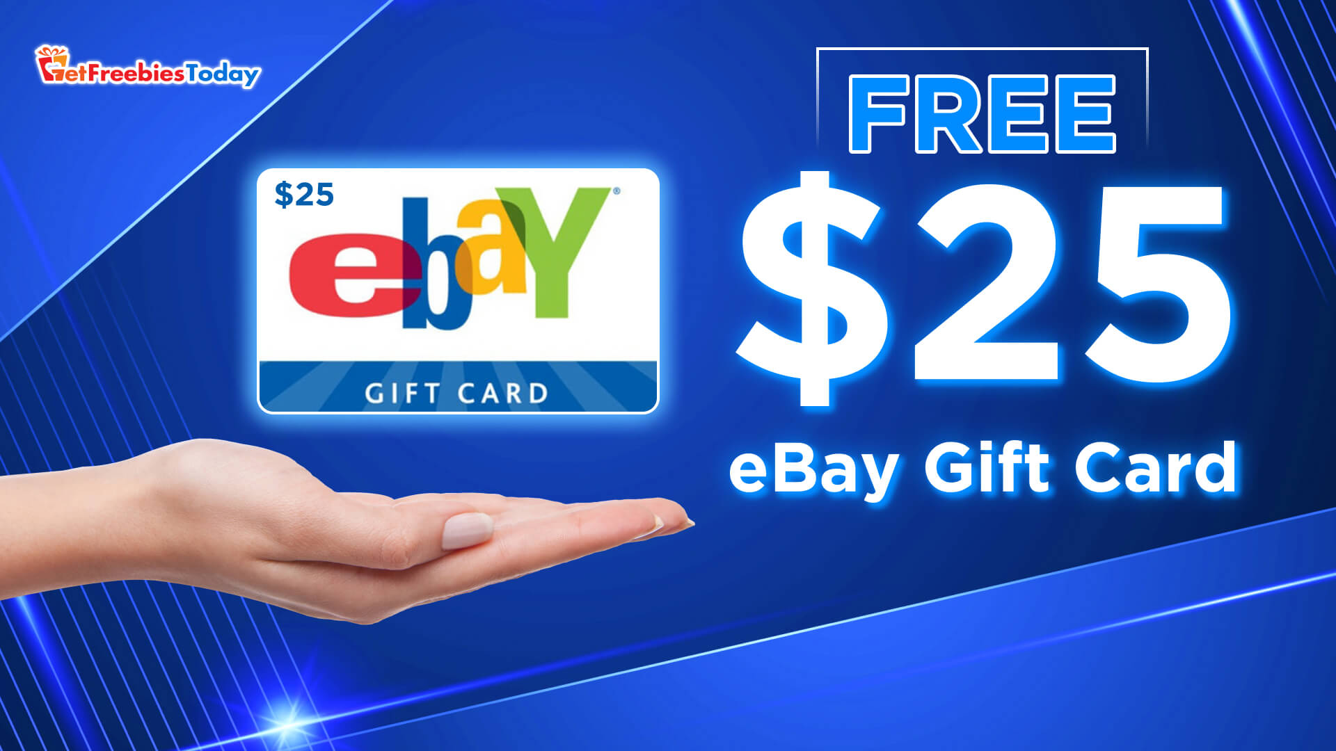 Free 25 EBay Gift Card GetFreebiesToday