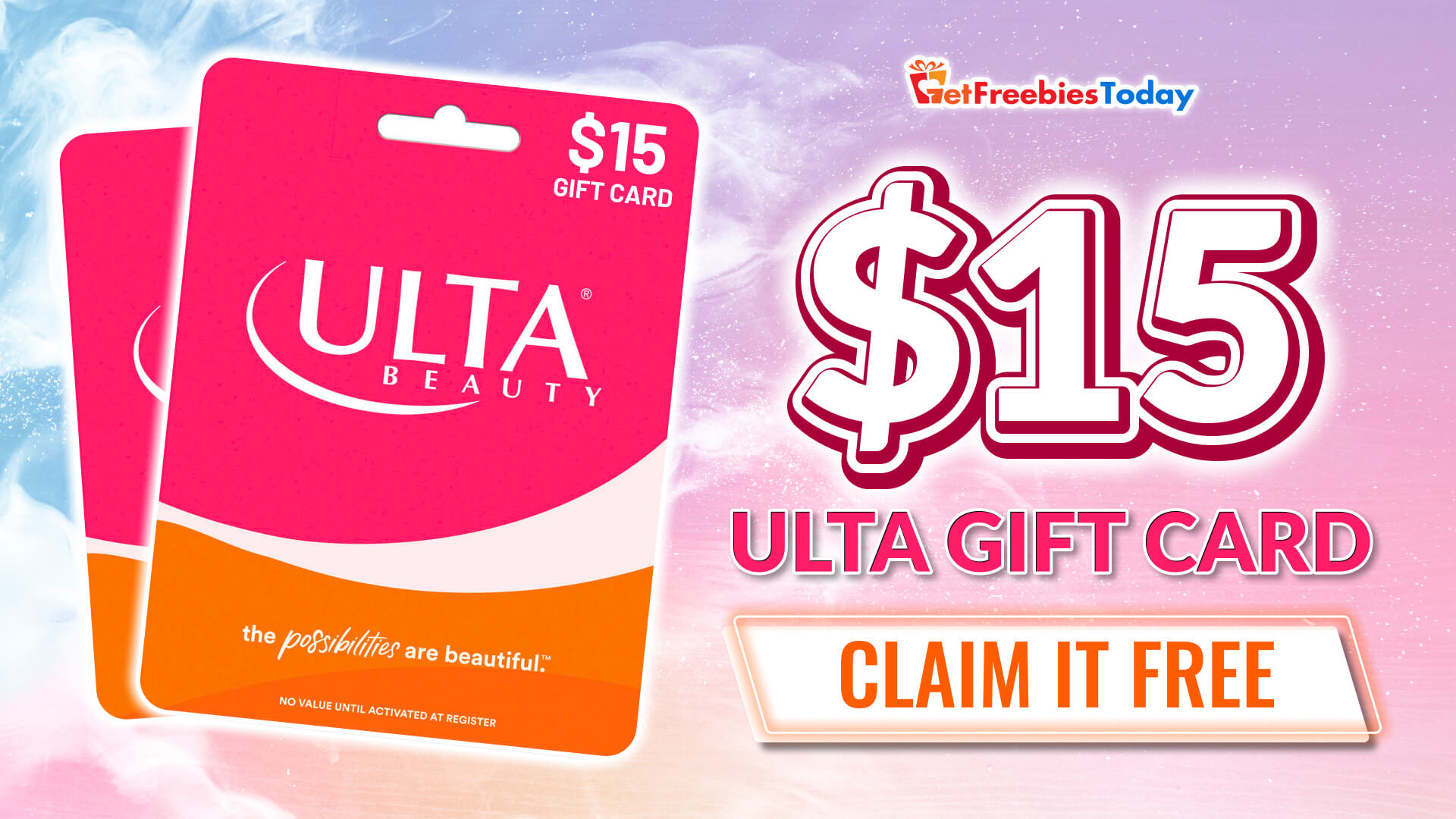 Free 15 Ulta Gift Card GetFreebiesToday Free 15 Ulta Gift Card GetFreebiesToday